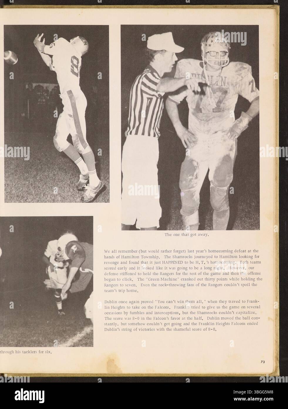 In the 1971 Shamrock yearbook of Dublin High School, the school's long ...
