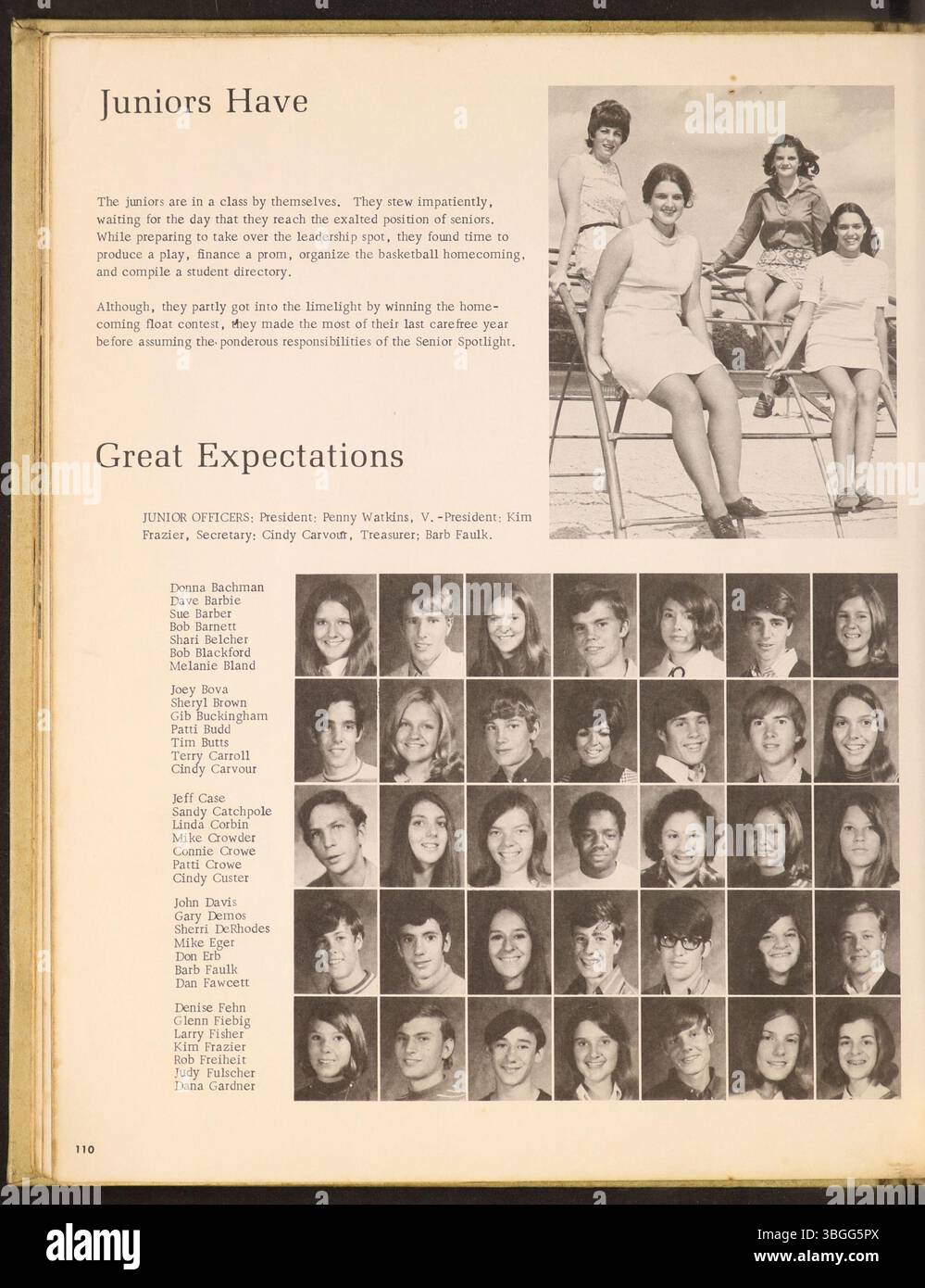The Shamrock yearbook of Dublin High School in 1971 captures the school ...