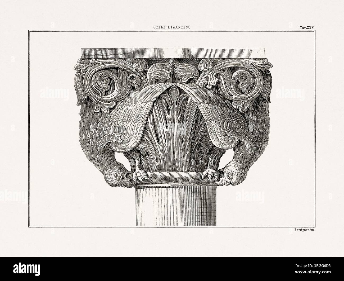 Byzantine architectural motifs from the medieval era, published in ...