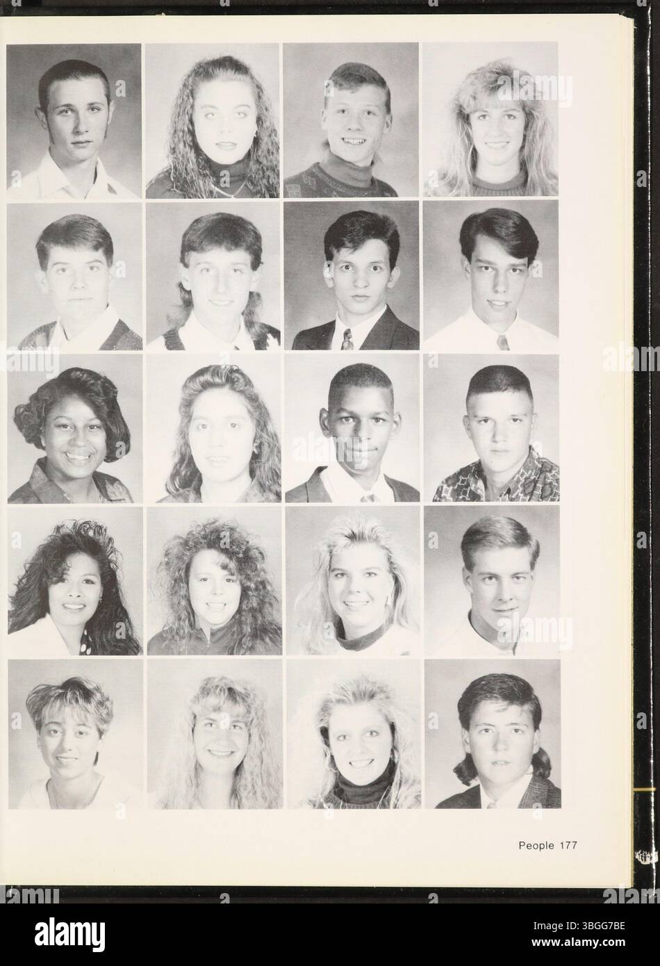The 1992 Reynoldsburg High School yearbook, called Reynolian ...