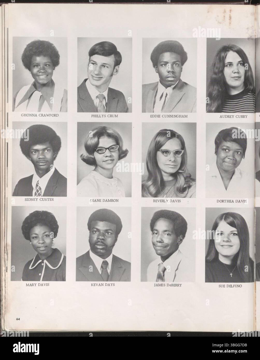 The 1971 yearbook of Linden McKinley High School, titled 'The Panther ...