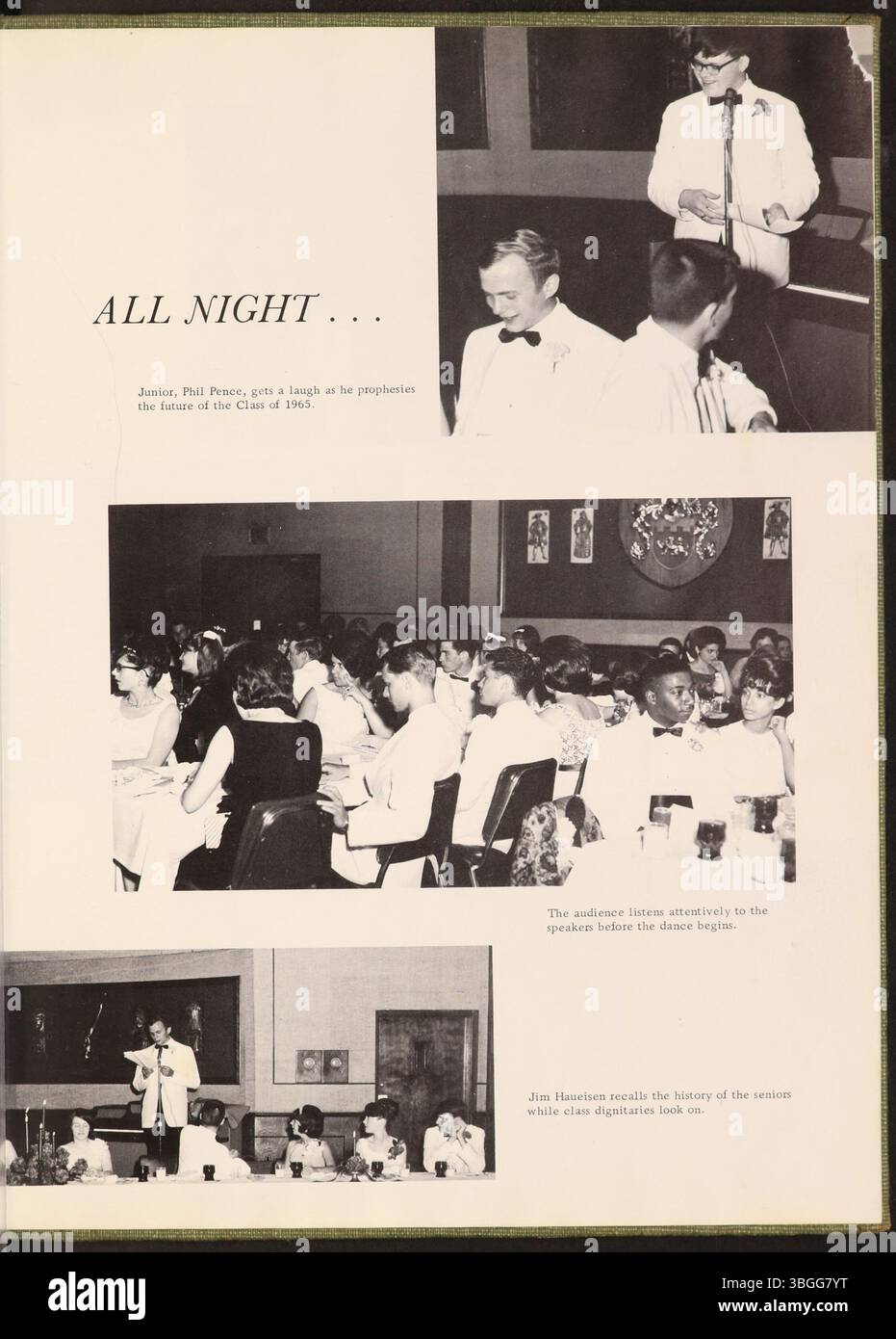 The 1965 yearbook, 'Shamrock,' showcases the student and faculty ...