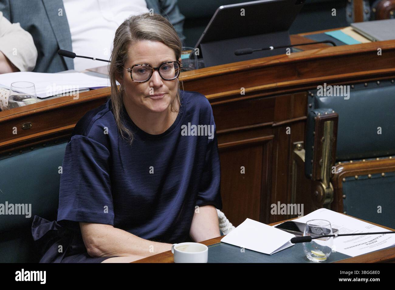 Brussels, Belgium. 05th June, 2025. Minister of Asylum and Migration ...