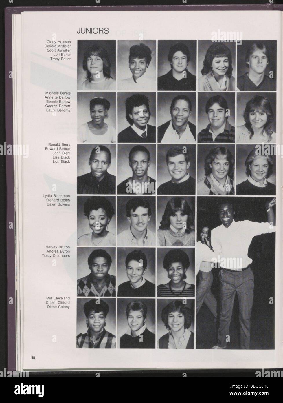 The 1985 yearbook for Briggs High School, titled 'Alpha,' showcases the ...