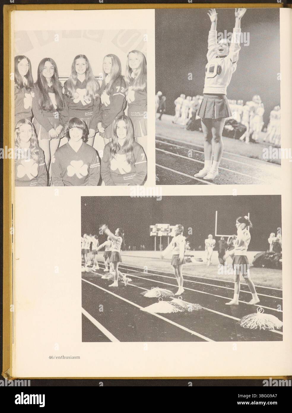 This page from the 1973 'Shamrock' yearbook features Dublin High School ...