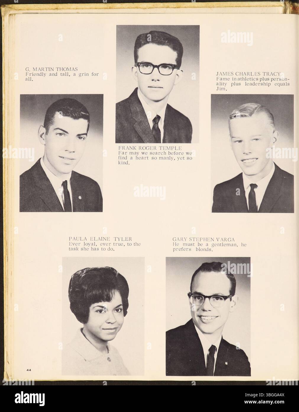 The 1964 'Shamrock' yearbook from Dublin High School highlights the ...