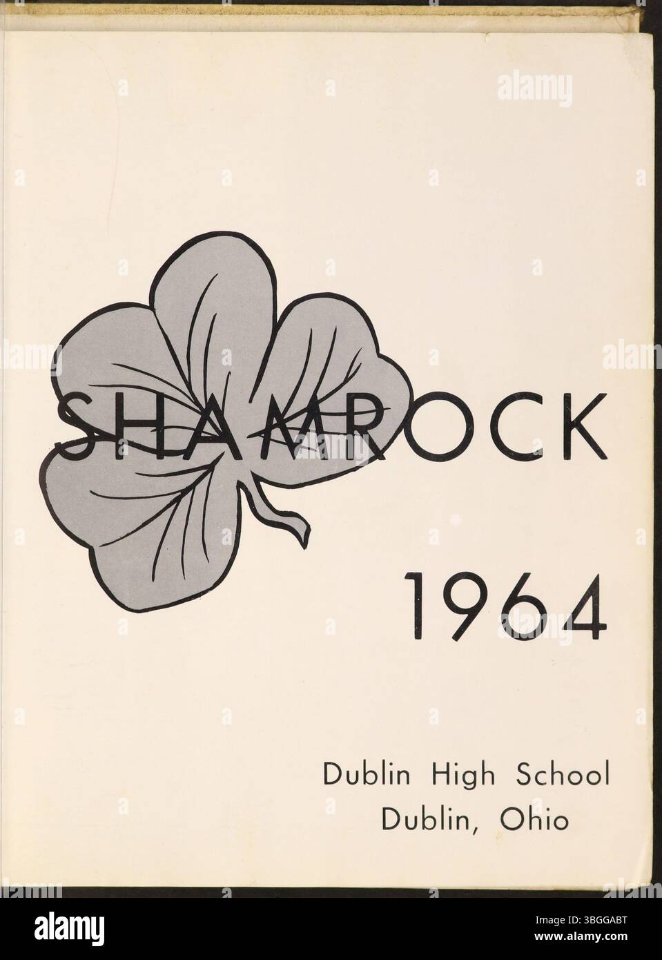 The 'Shamrock' yearbook from Dublin High School, 1964, reflects the ...