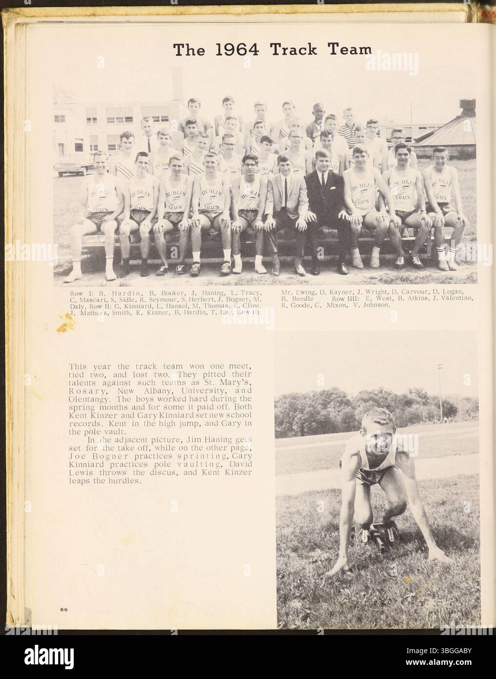 The 1964 Shamrock yearbook reflects Dublin High School’s historical ...