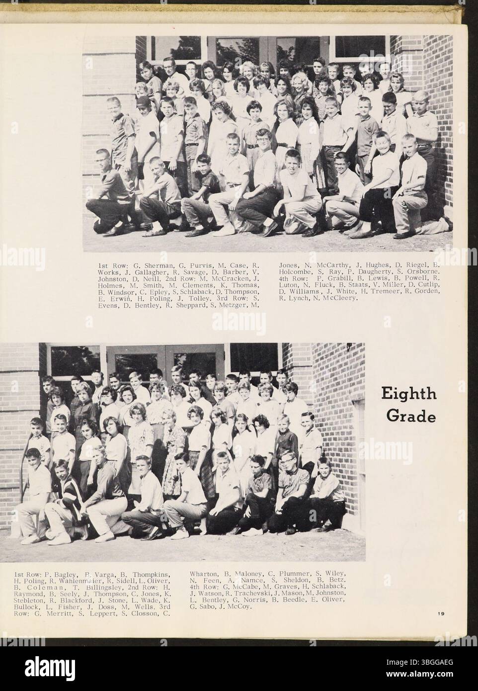 This page from the 1964 Dublin High School yearbook, 'The Shamrock ...