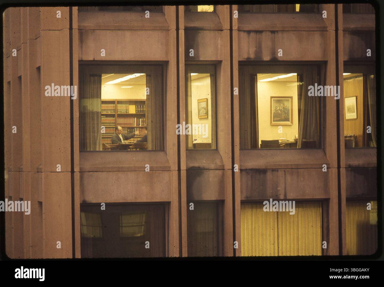 Color photograph of a section of the Huntington Trust Building, 37 West ...