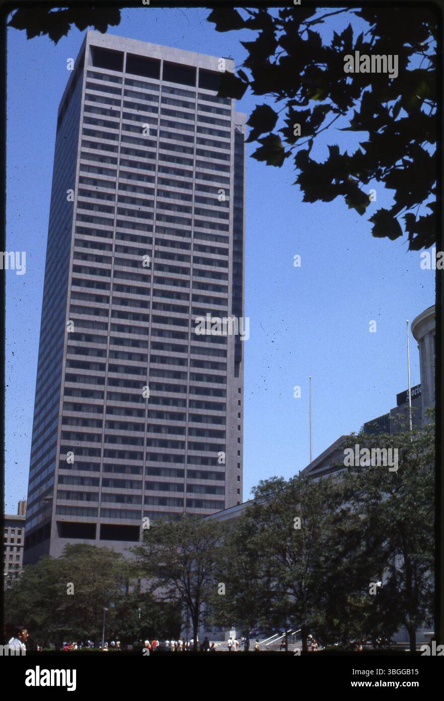 The James A. Rhodes State Office Tower, announced in 1969, was ...