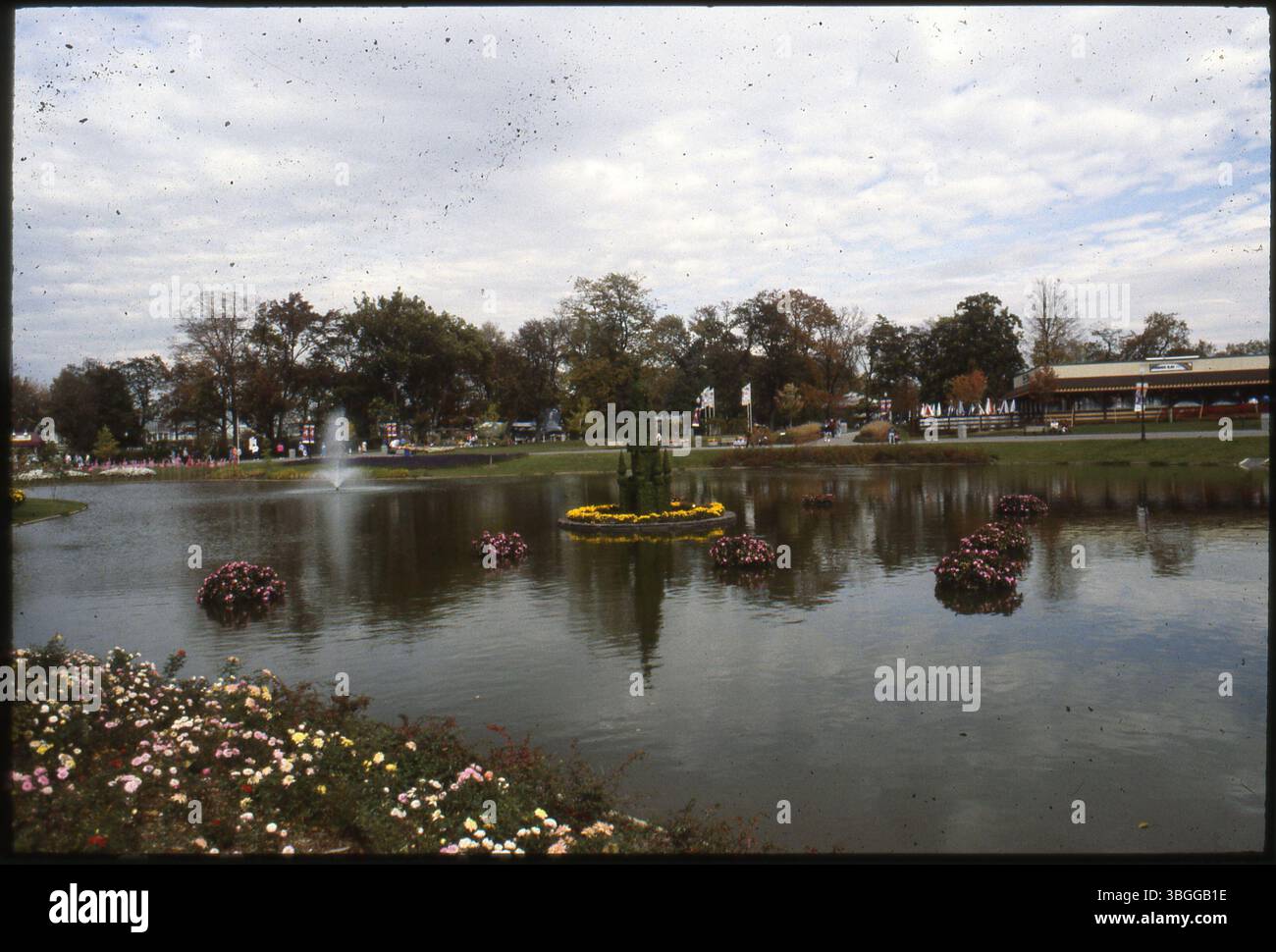 The Walt Disney display at Ameriflora '92 featured Cinderella's Castle ...