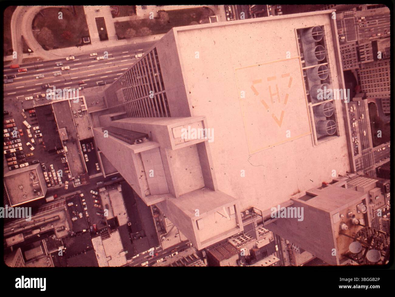 The James A. Rhodes State Office Tower, completed in 1975, stands 629 ...