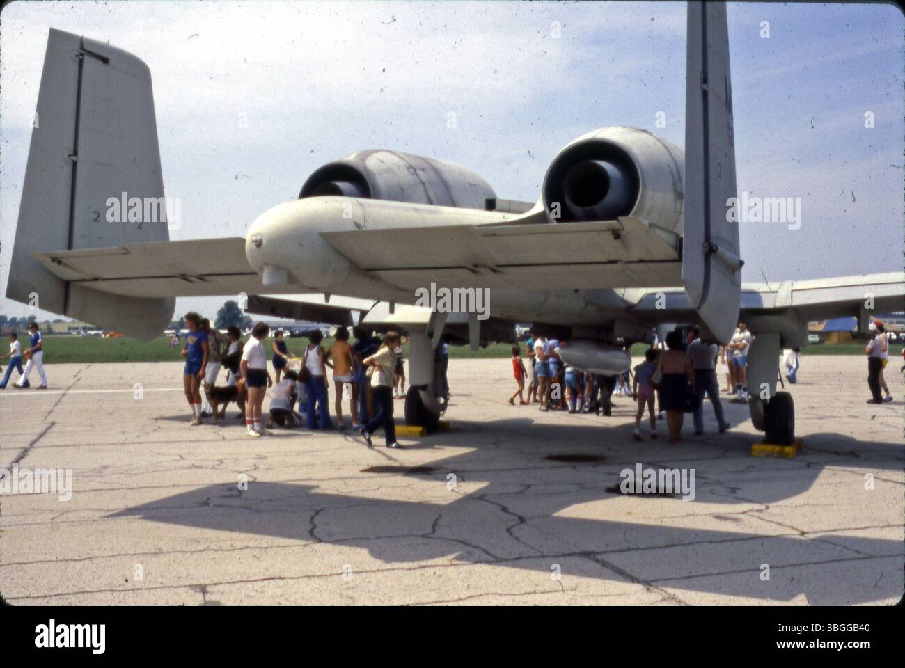 The Fairchild Republic A-10A Thunderbolt II, also known as the Warthog ...