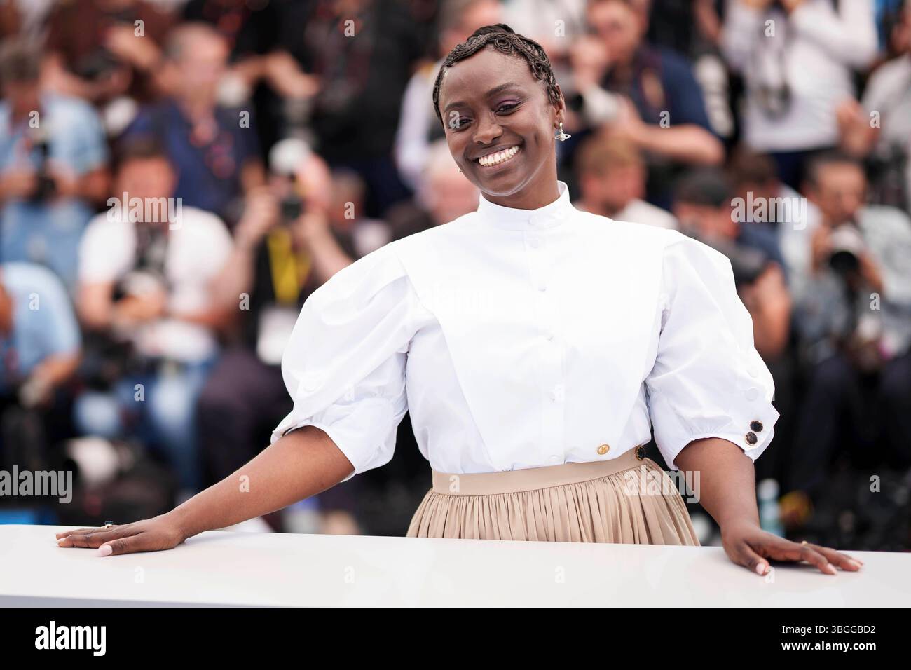 Aissa Maiga poses for photographers photo call for the film 'Promised ...