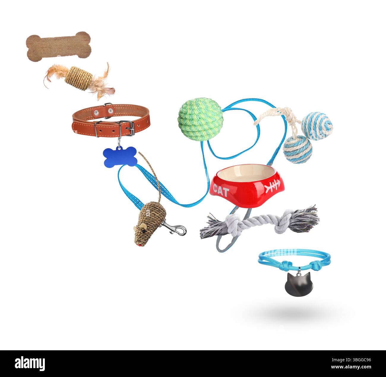 Falling products Cut Out Stock Images & Pictures - Alamy