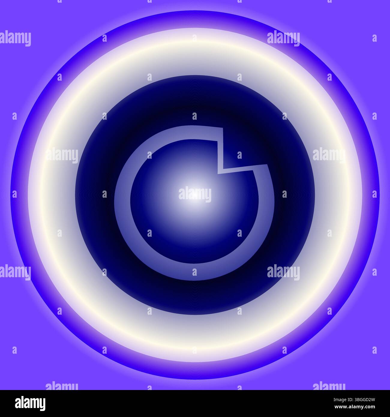 Symmetrical evolution logo hi-res stock photography and images - Alamy