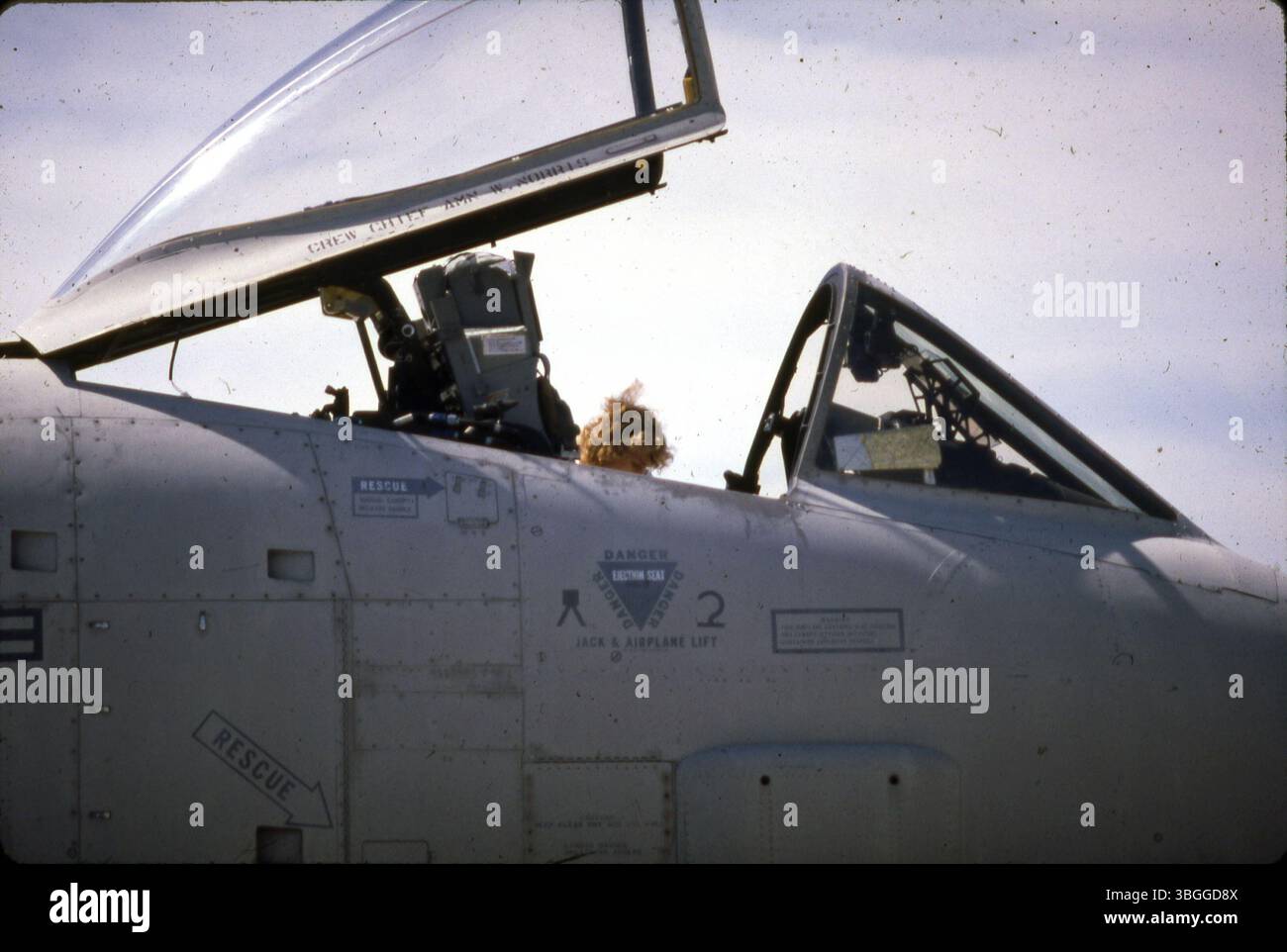 The Fairchild Republic A-10A Thunderbolt II, also known as the Warthog ...