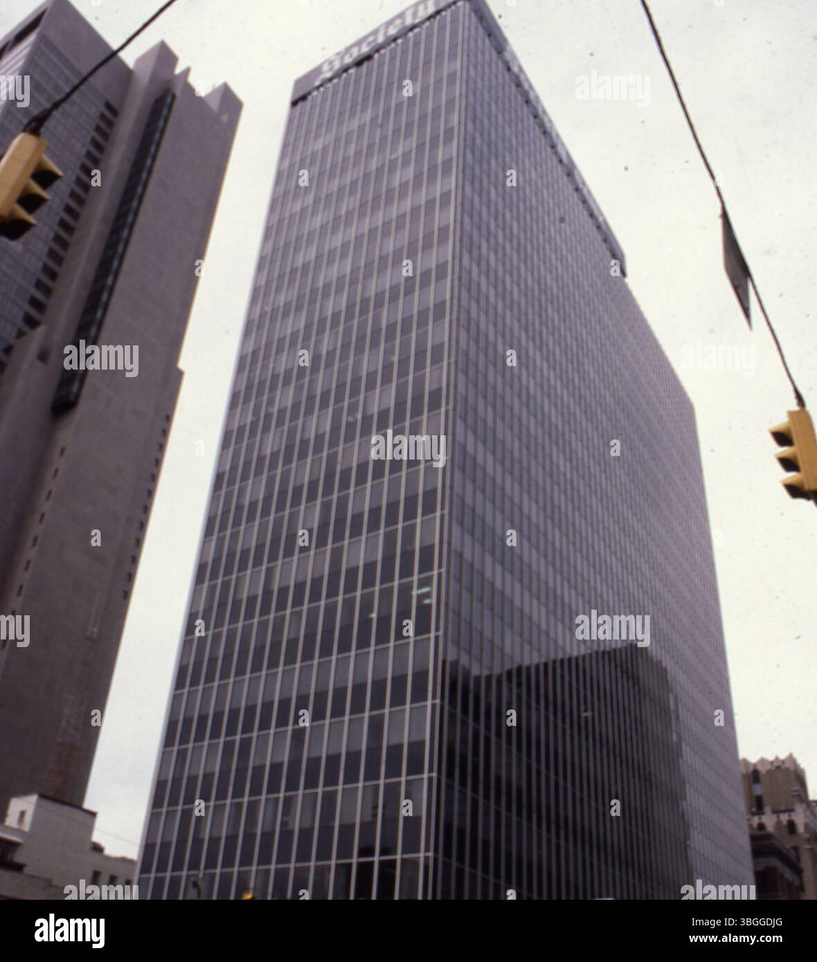 Photograph of the Society Bank building at 88 East Broad Street ...