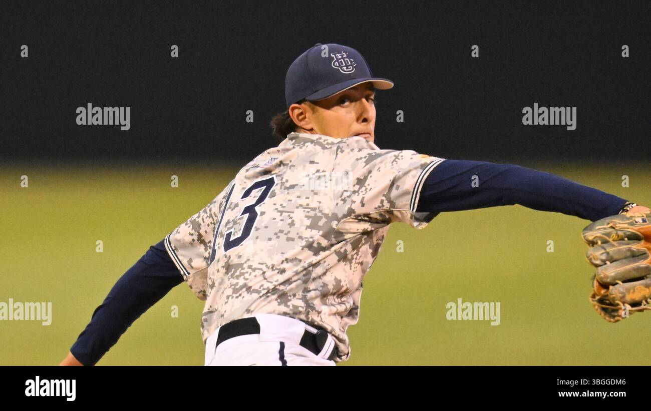 UC Irvine pitcher Ricky Ojeda (13) during an NCAA regional baseball ...