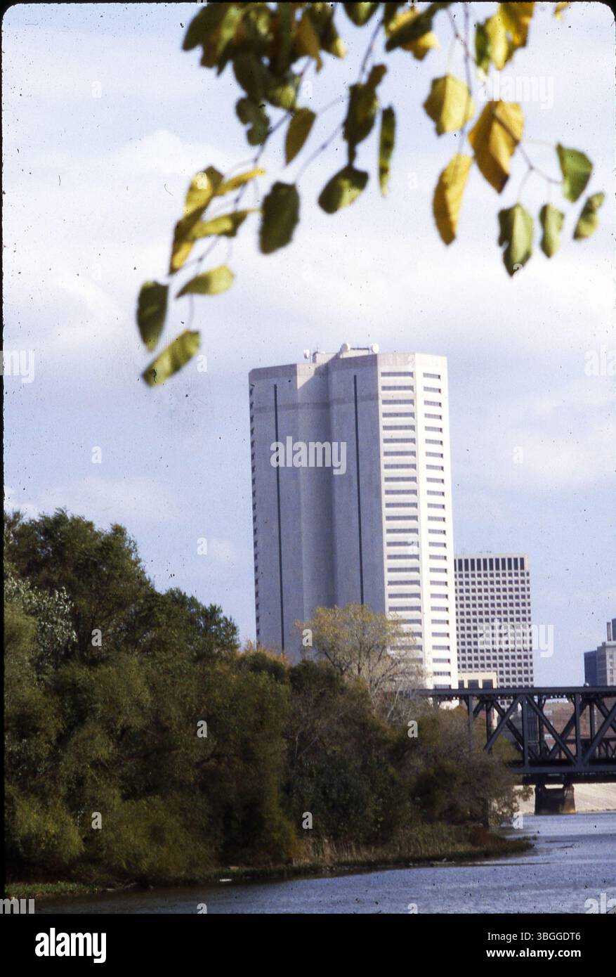 A southeast view of the American Electric Power (AEP) headquarters ...