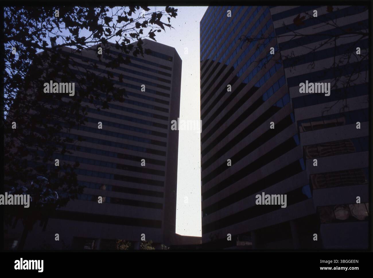 A view of the upper floors of the Hyatt Hotel on Capitol Square ...