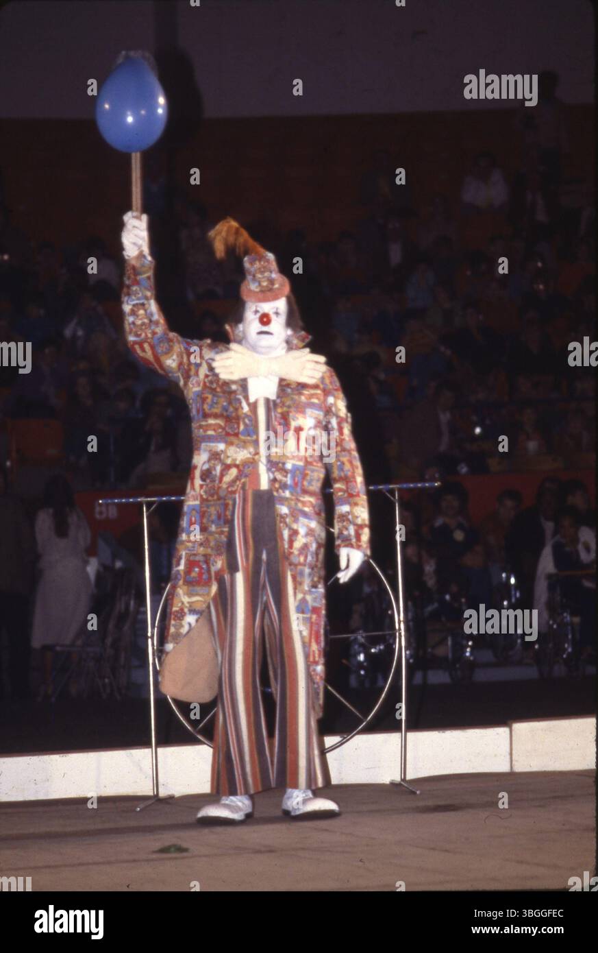 The 29th annual Aladdin Shrine Circus in 1979 featured a clown ...