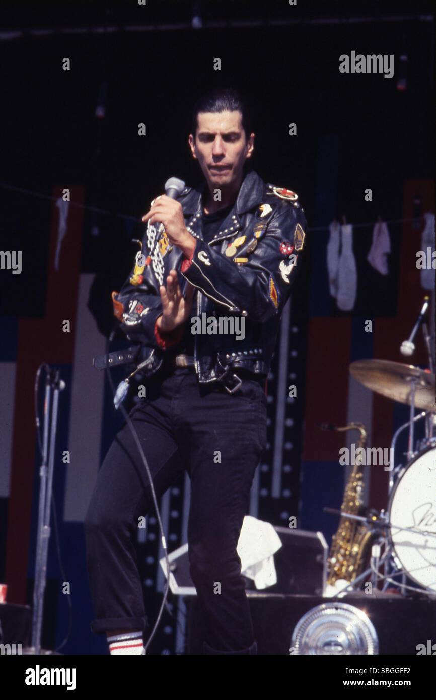 Jon 'Bowzer' Bauman of the band Sha Na Na performs at the Ohio State ...