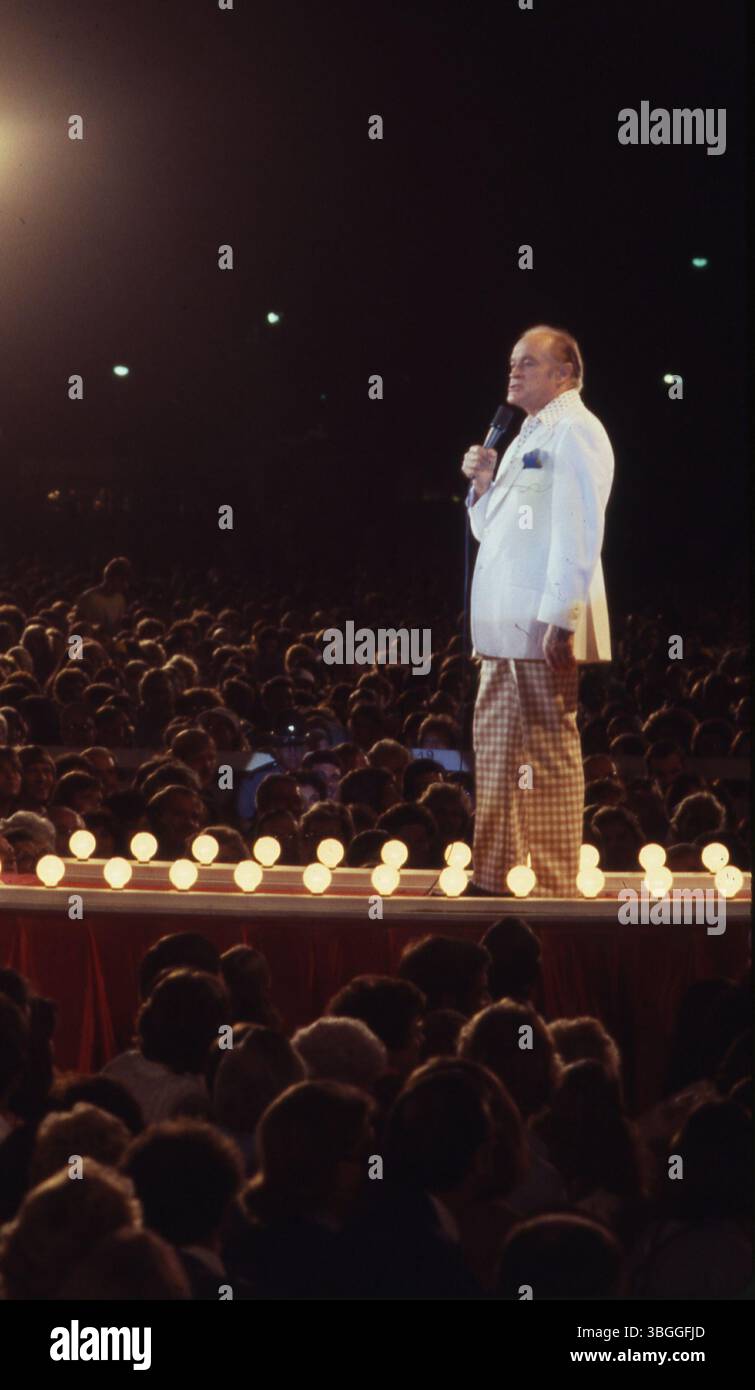 Comedian Bob Hope performed at the 1980 Ohio State Fair, performing for ...