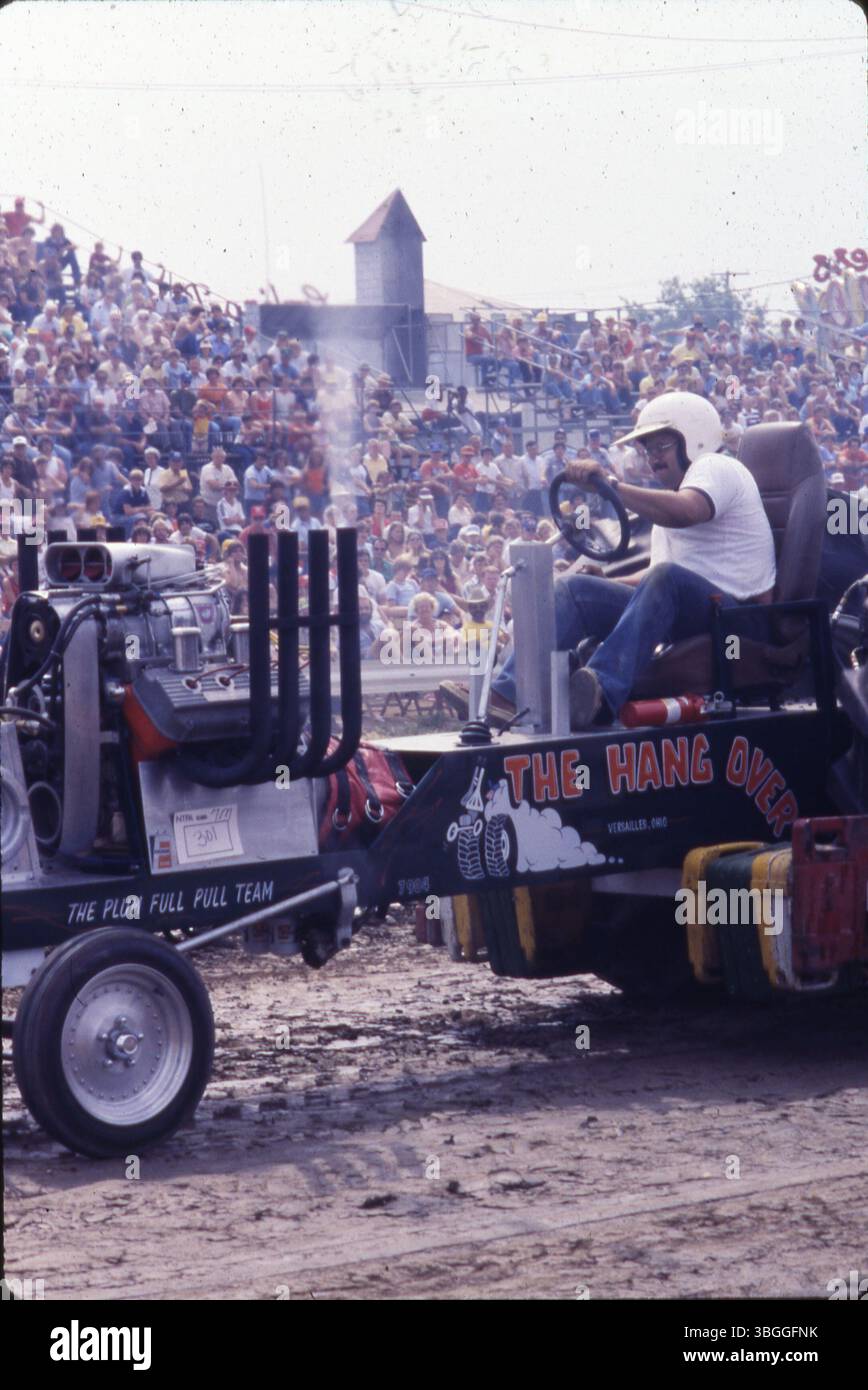 The Hang Over, a member of The Plum Full Pull Team, competes in the ...