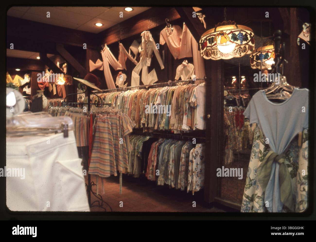 This photograph captures the interior of The Limited women's clothing ...
