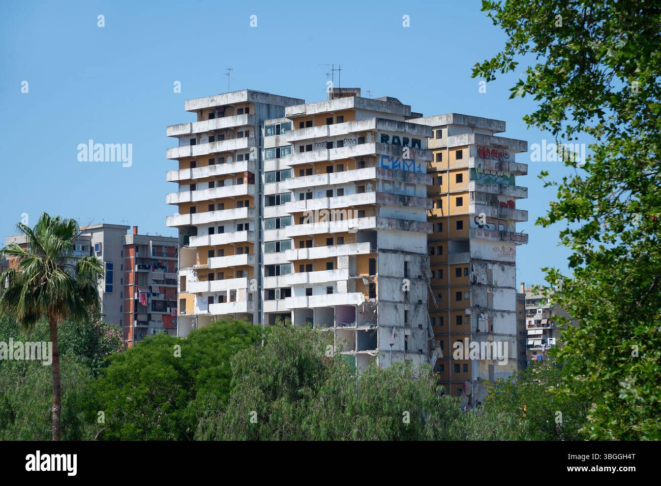 Naples - Italy. 105 june 2025: Historical day for Scampia. after 40 ...