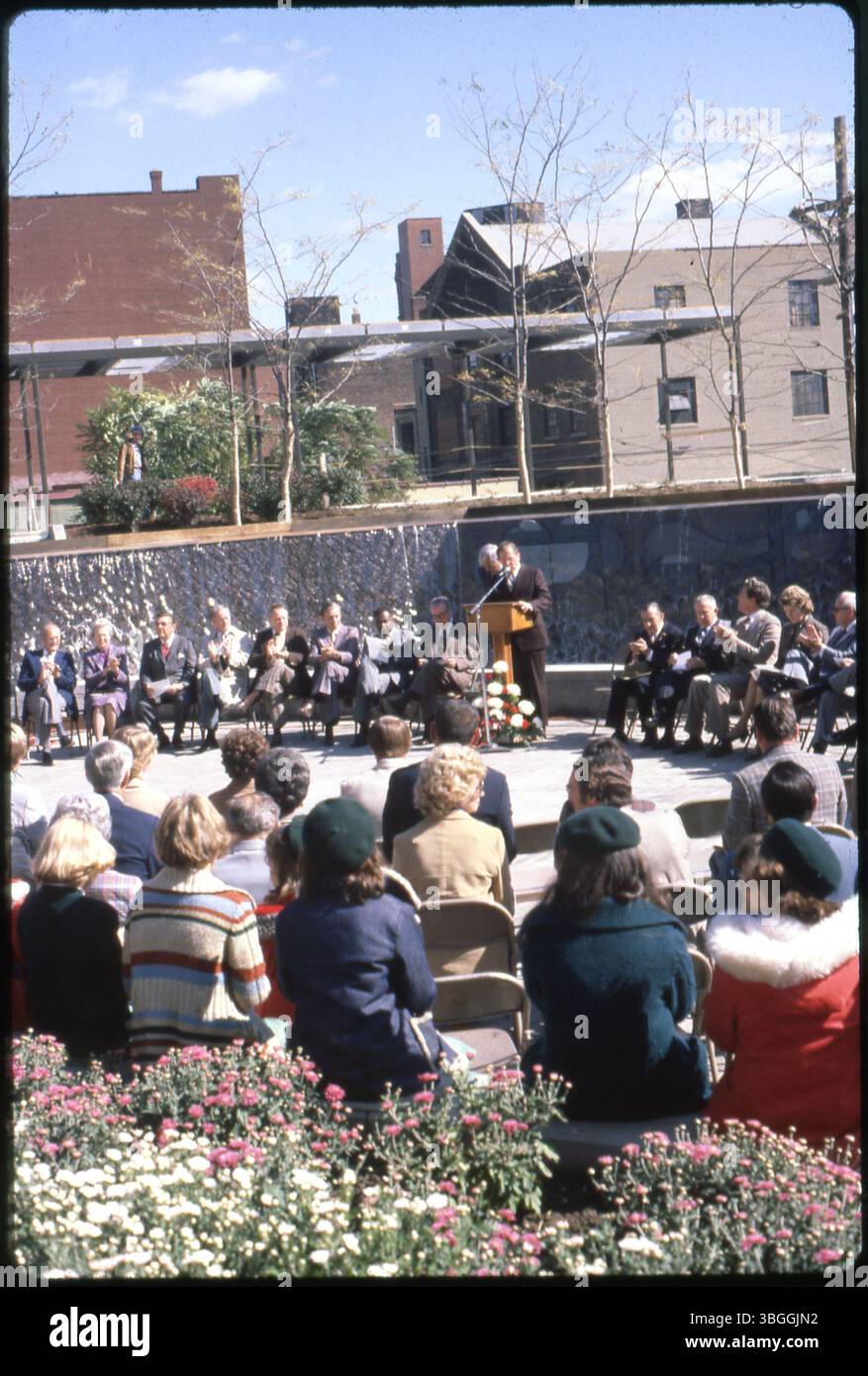 The dedication ceremony for Sensenbrenner Park took place on October 13 ...