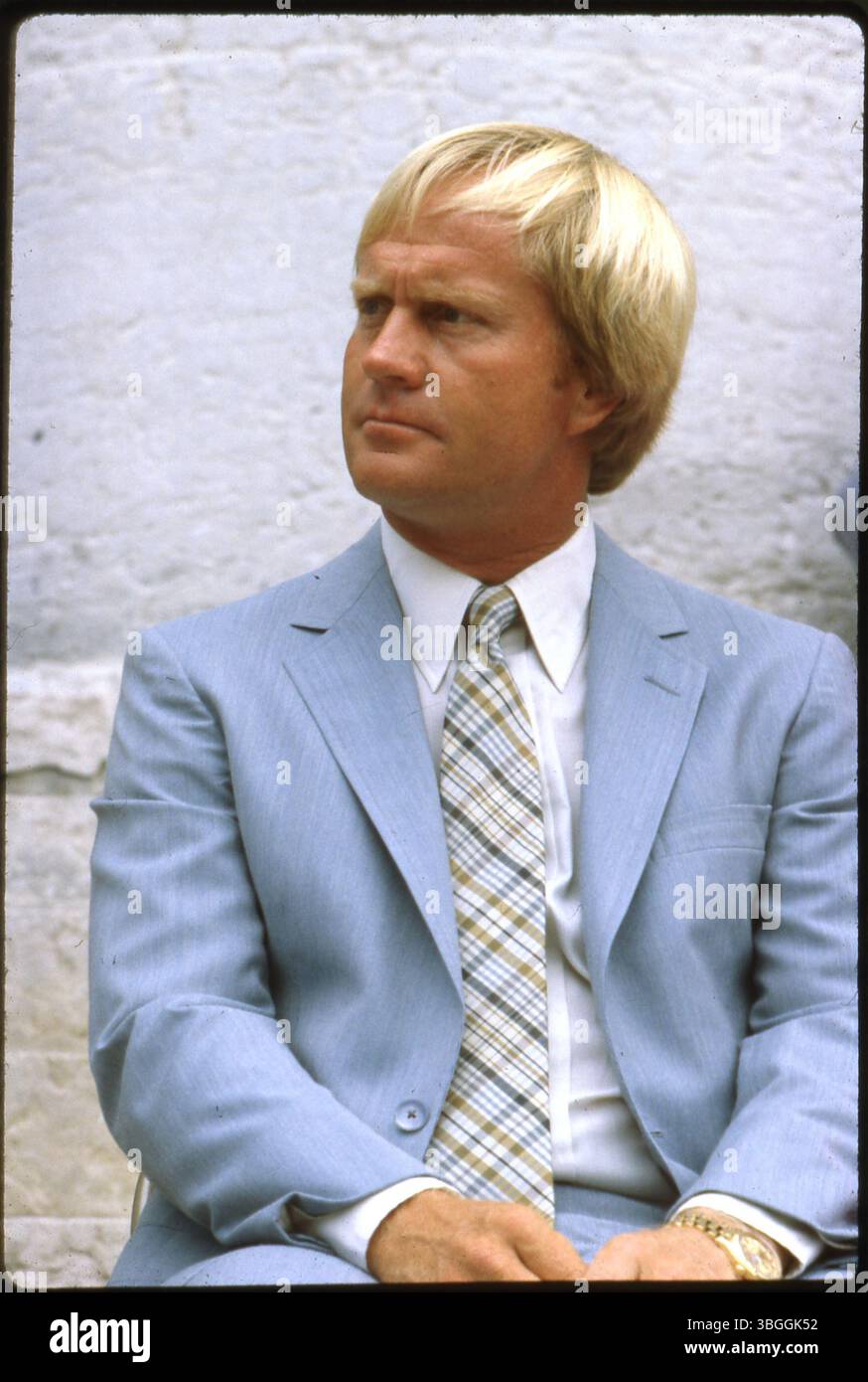 Jack Nicklaus, the professional golfer known as the Golden Bear, is ...