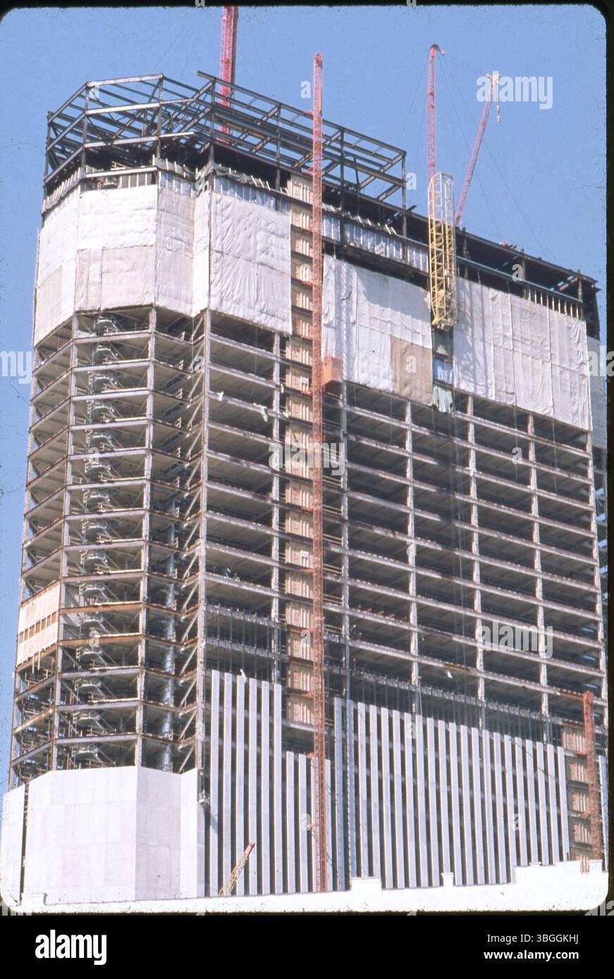 One Nationwide Plaza, under construction in 1977, was a major ...