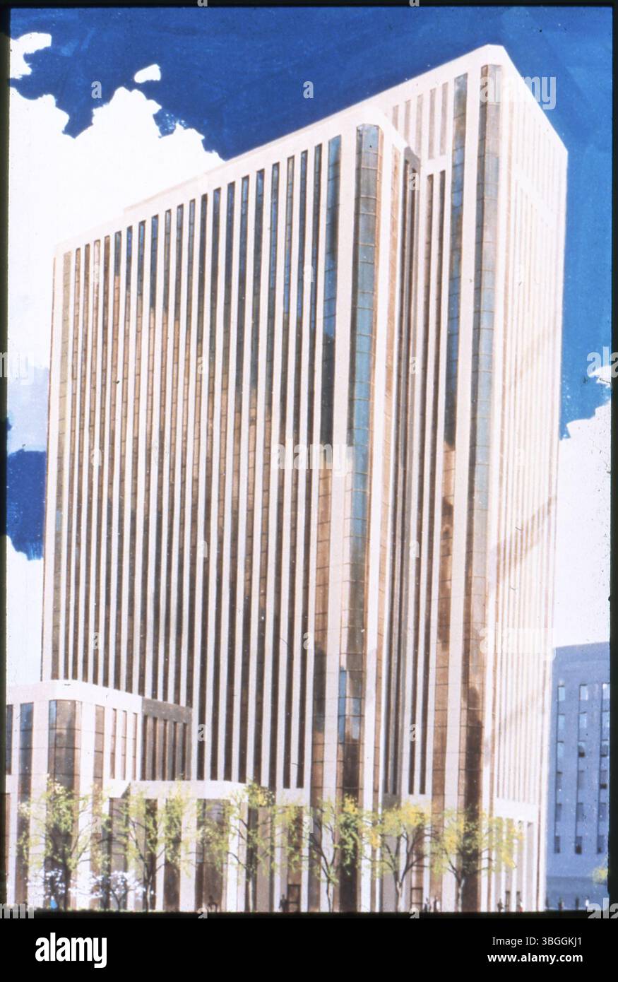 An artist’s rendering of Two Nationwide Plaza building, located at the ...
