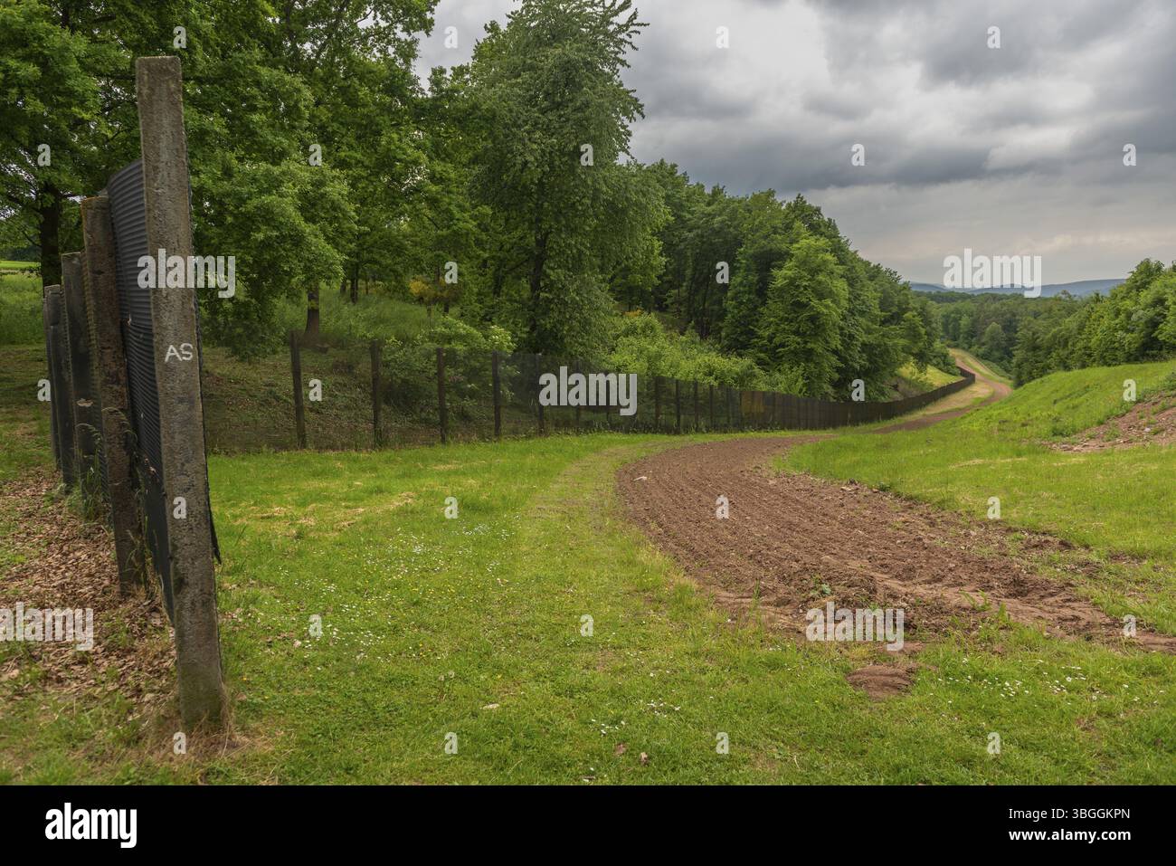 Schifflersgrund border museum memorial on the former inner-German ...