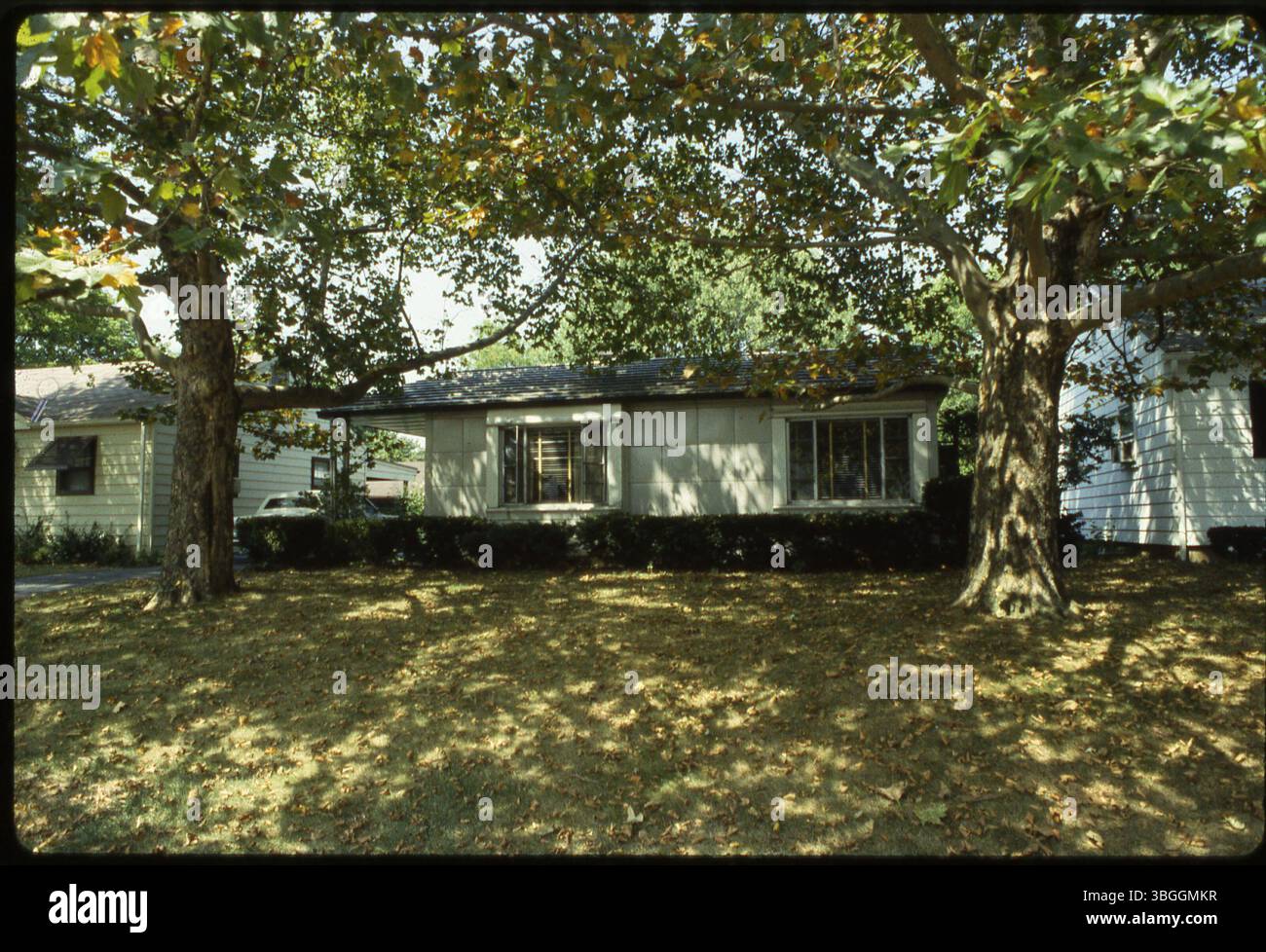 A view of a Lustron house located at 272 East Weisheimer Road. Lustron ...