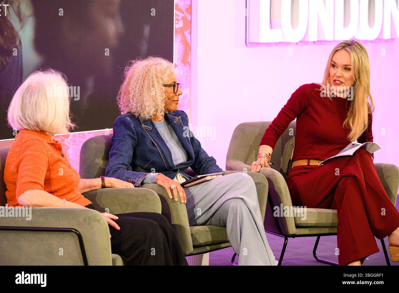 London, England, June 05, 2025. Ann Pettifor, Sarah Wiggins, Vice Chair ...
