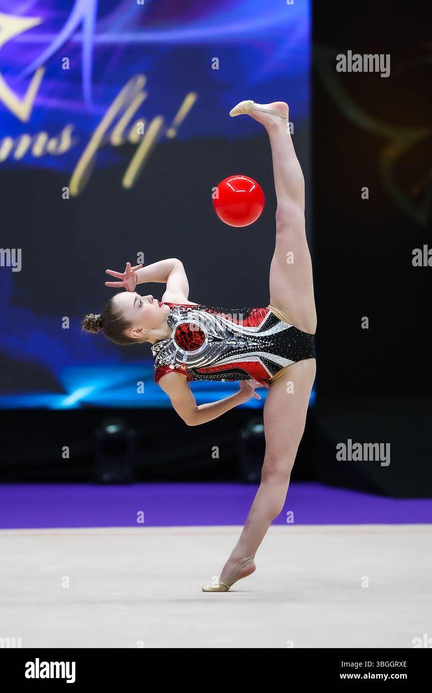 Stiliana Nikolova (Bulgaria) at All-Around qualifications; 41st ...