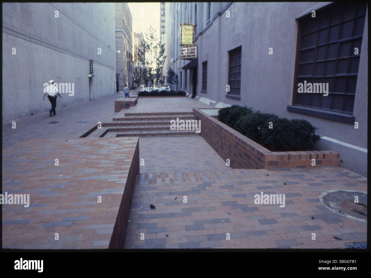 View looking east on Lynn Alley, also known as East Lynn Street, which ...