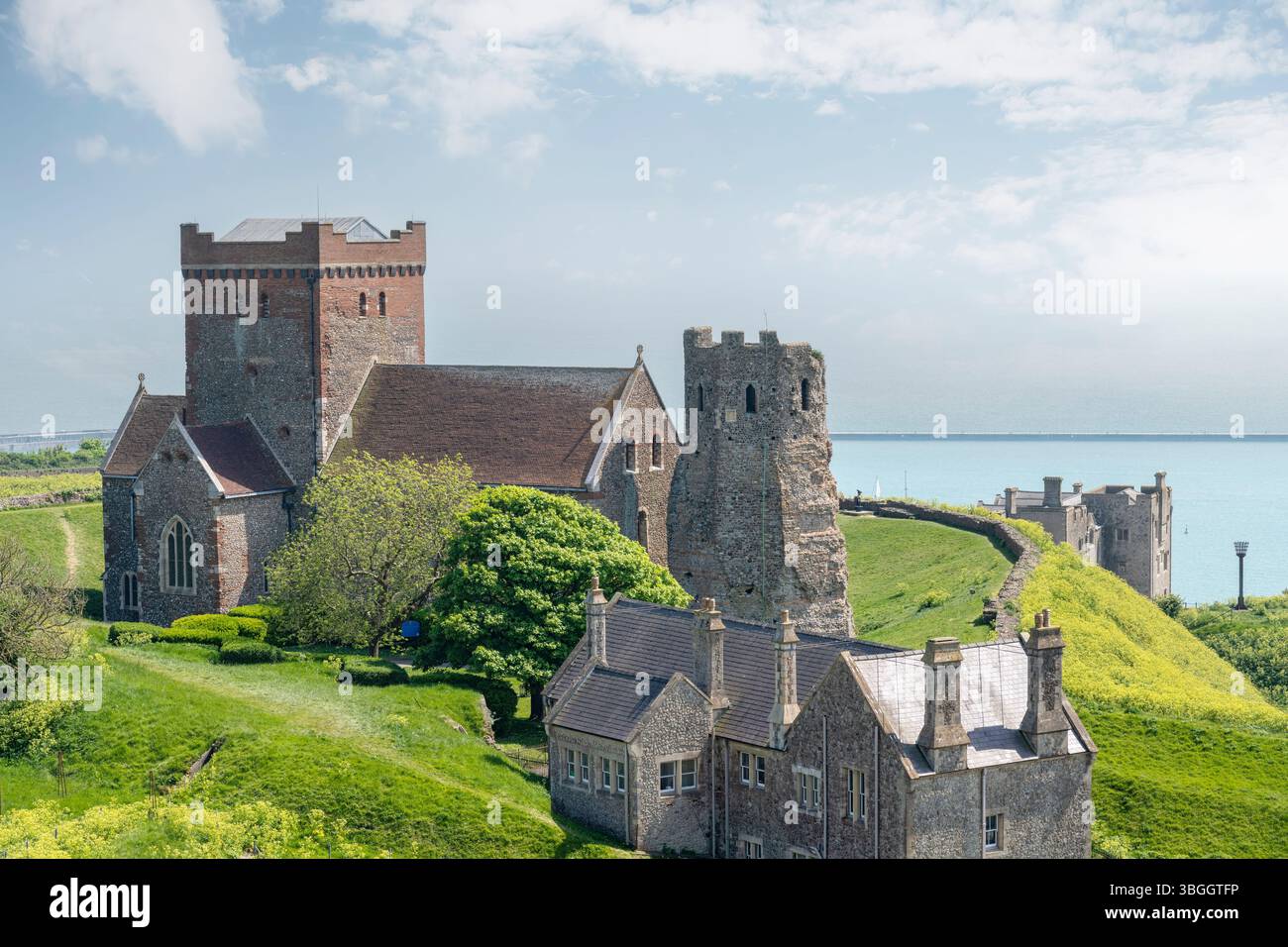 Saint Marys in Castro, a Saxon church was built on the Dover Castle ...