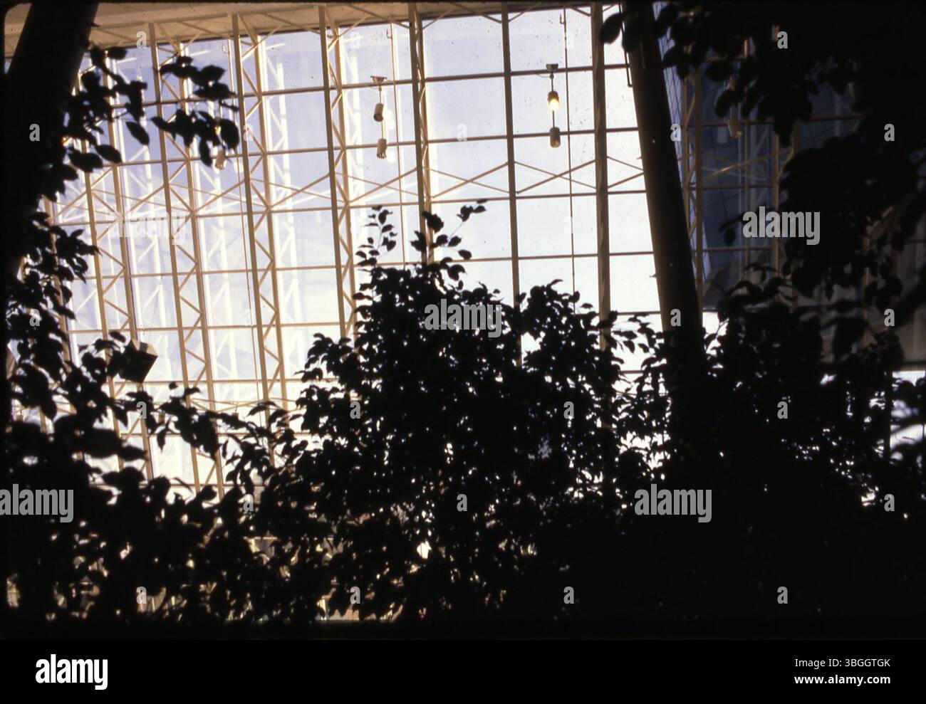 Interior view of the atrium at the Ohio Center. The center opened on ...