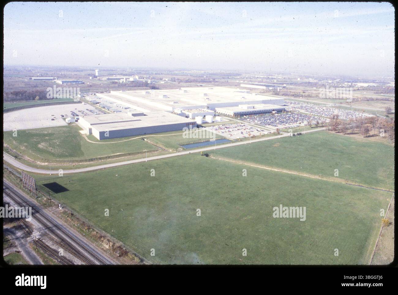 Aerial view of the Sears Distribution Center at 4545 Fisher Road ...