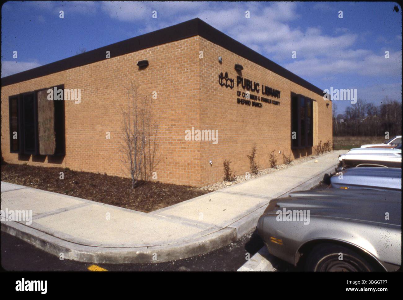A view of the second building to serve as the Shepard Branch of the ...