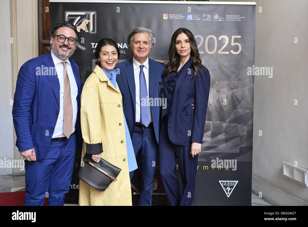 Rome, Italy. 05th June, 2025. Rome, Taormina Film Festival Press ...