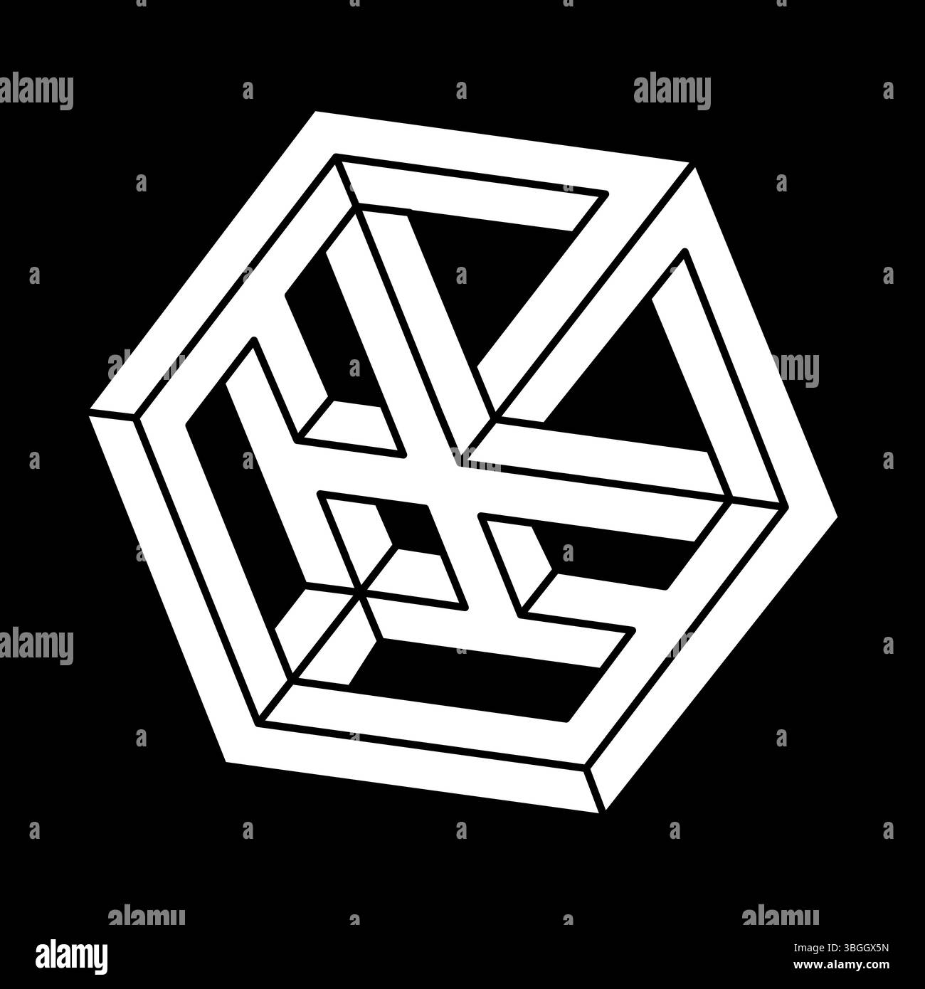 Impossible box Black and White Stock Photos & Images - Alamy