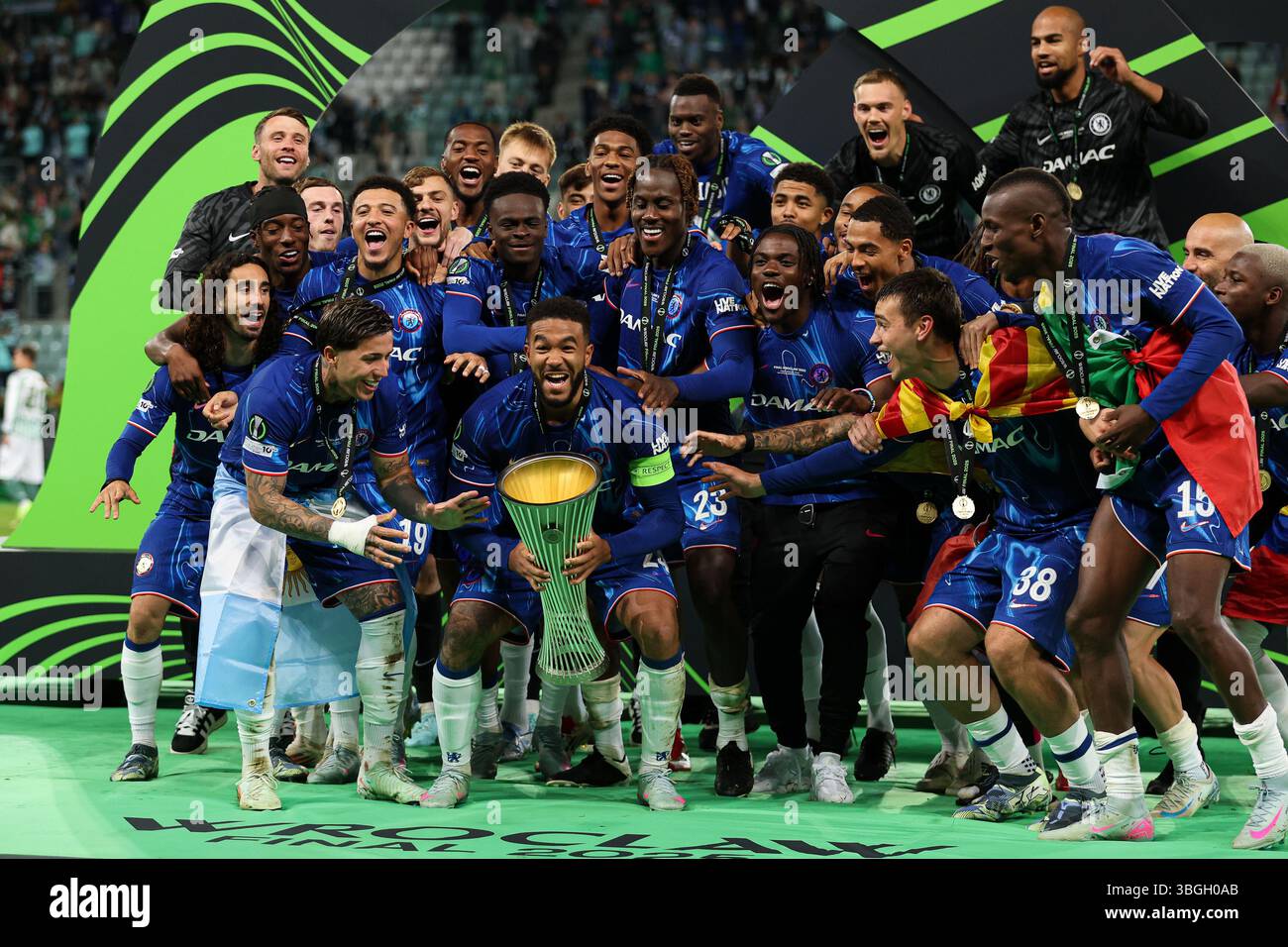 Conference league trophy 2025 hi-res stock photography and images - Alamy