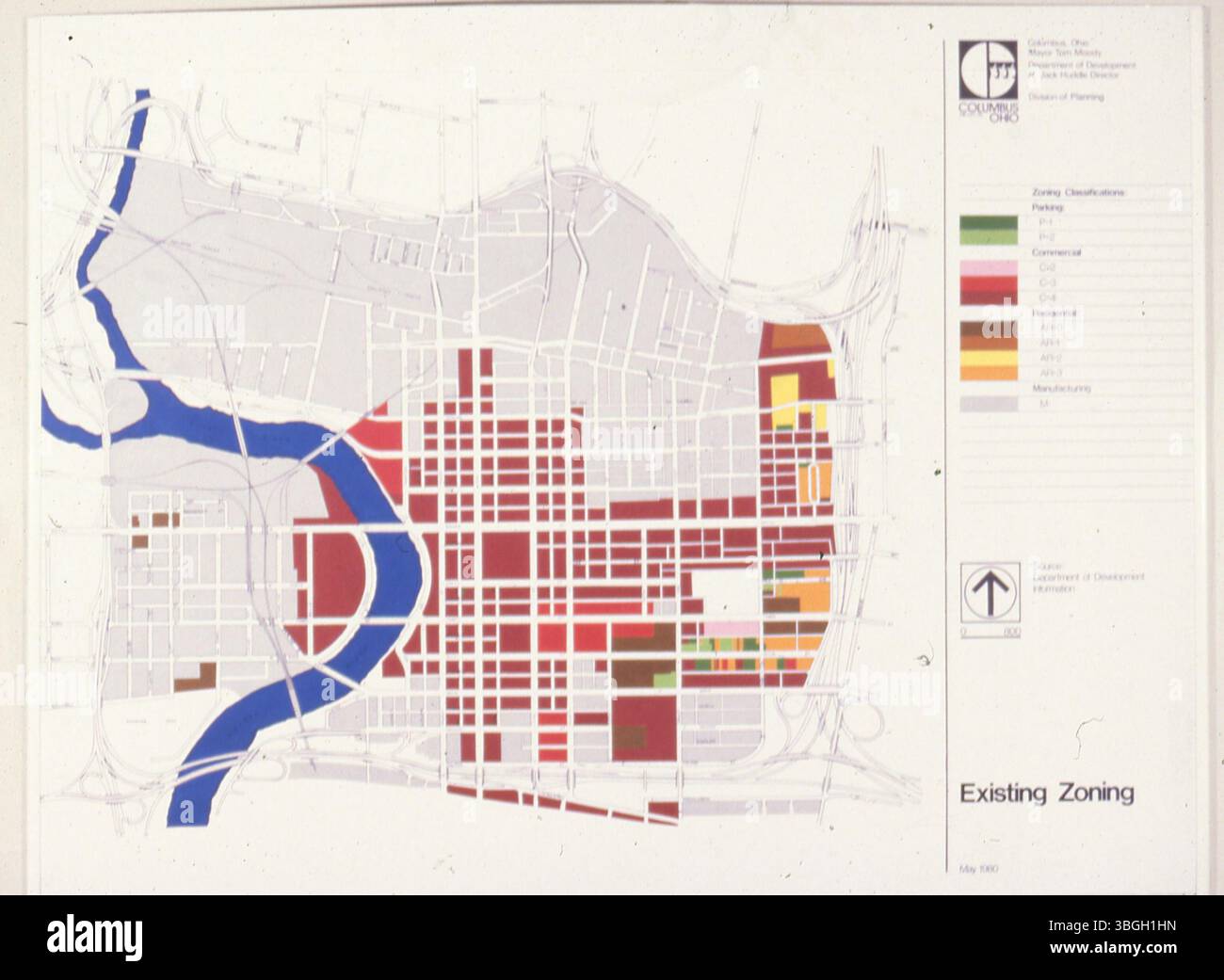 Zoning map hi-res stock photography and images - Alamy