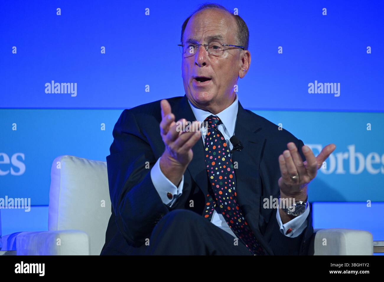 New York, USA. 05th June, 2025. Larry Fink, Chairman & CEO BlackRock ...